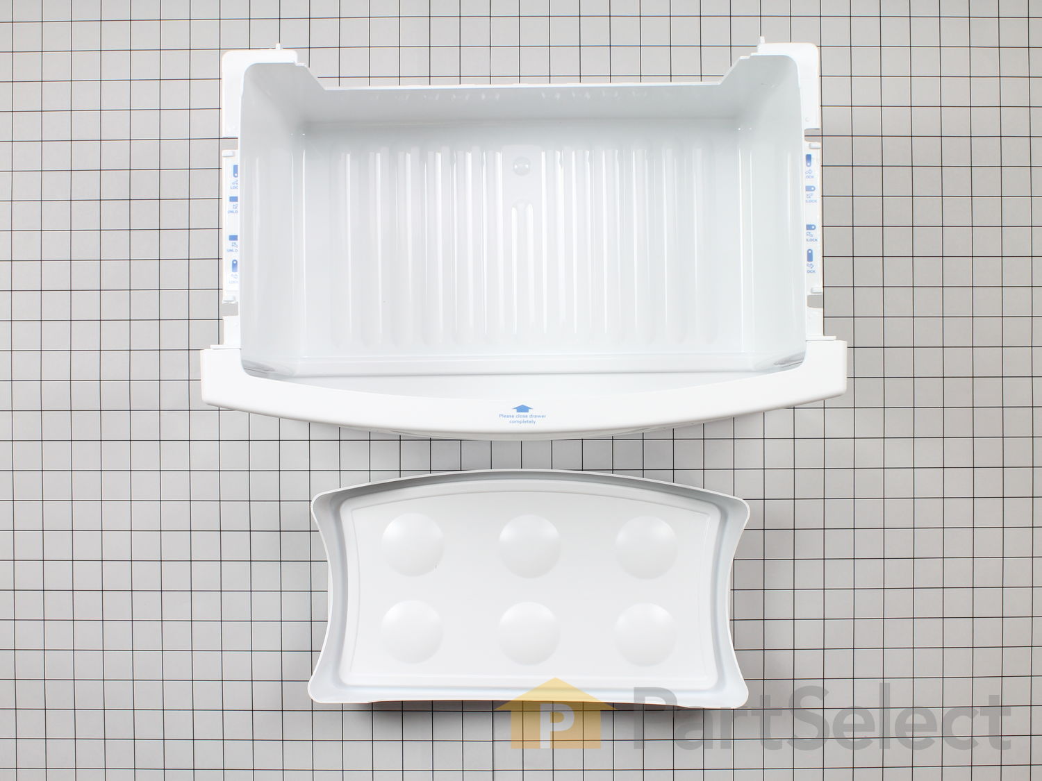 Official GE WR32X10555 Frame Pan Assembly – PartSelect.com